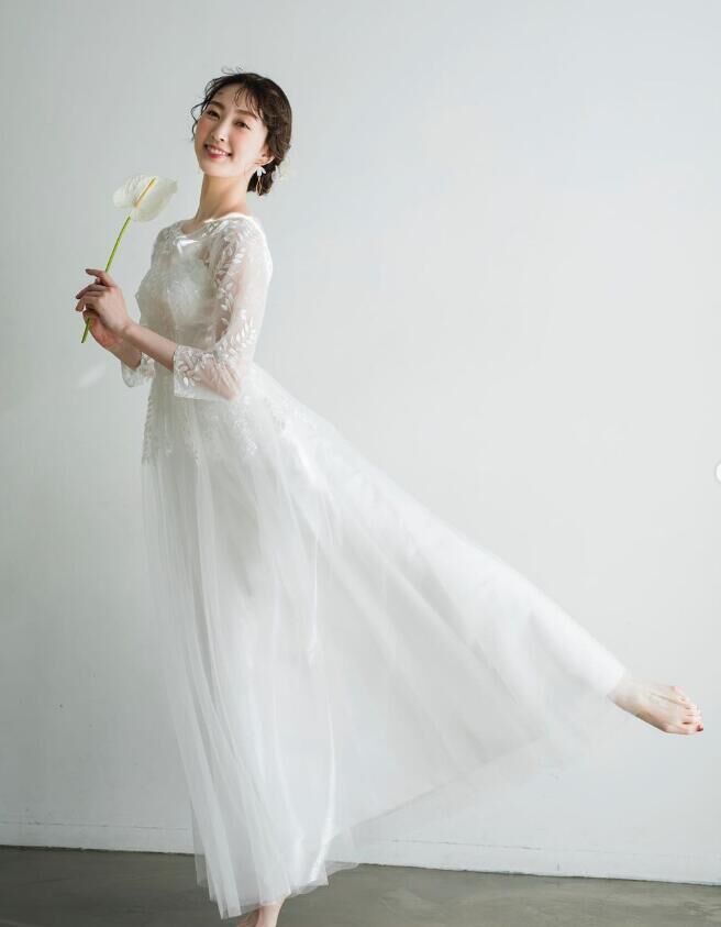 ウエディングドレス ロングスリーブ ファスナー ロング ソフト ウエディングドレス ロングスリーブ ファスナー ロング ソフト