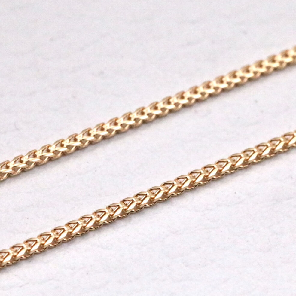 K18YG フランクリンチェーン 50cm | LUXIS JEWELRY K18YG フランクリンチェーン 50cm | LUXIS JEWELRY