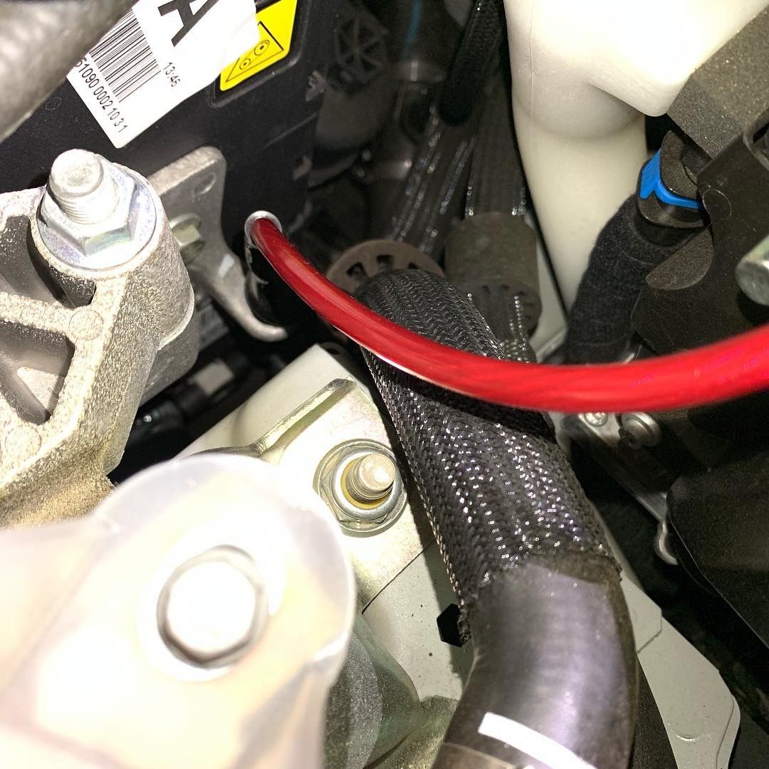 HIGHSPARK " noise reduction " CABLE™ for ABARTH...