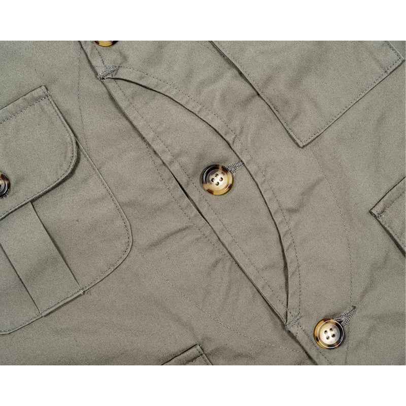 WORKERS 【 W&G Vest , Heavy Ventile , Wolf Grey WORKERS 【 W&G Vest , Heavy Ventile , Wolf Grey