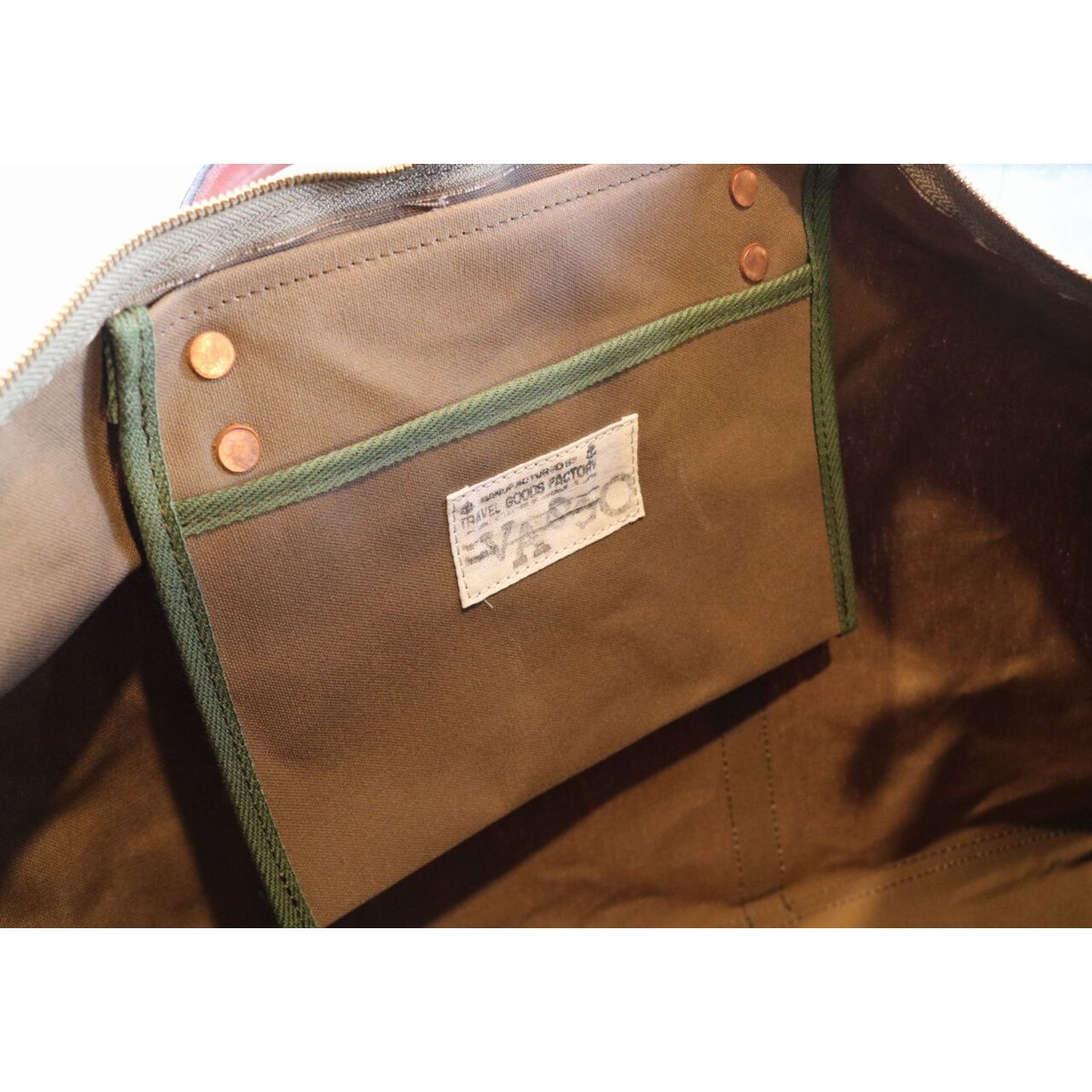 VASCO VS-261 【 CANVAS×LEATHER OLD BOSTON BAG 】 VASCO VS-261 【 CANVAS×LEATHER OLD BOSTON BAG 】