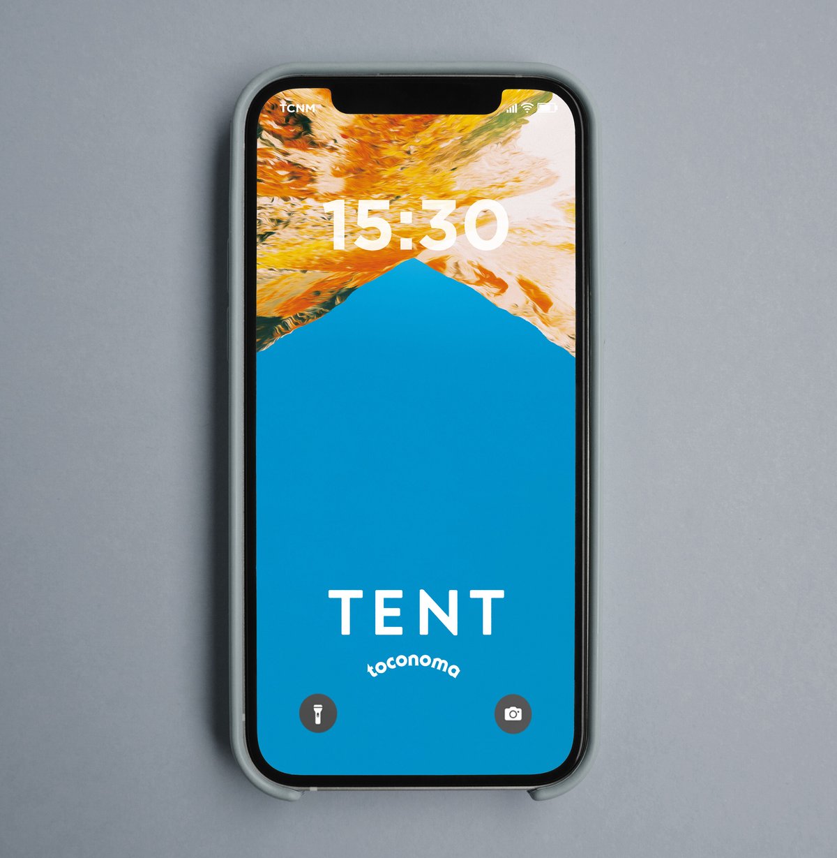 SMART PHONE WALL PAPER - TENT | toconoma MERCH