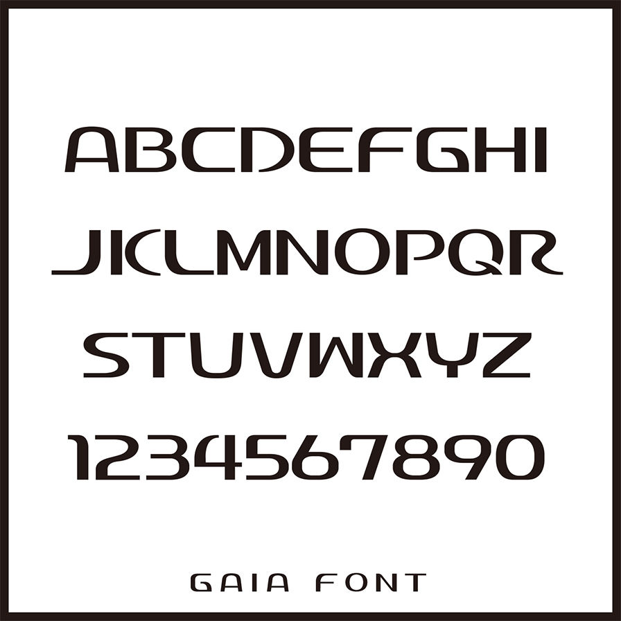 GAIA FONT （ガイア フォント） | Your Font