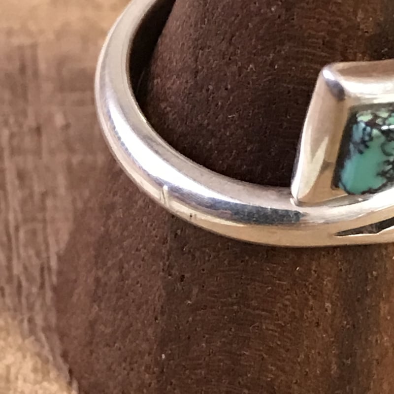 ☆navajo☆<訳あり>ALBERT NELLSマルチインレイリング(18号 ☆navajo☆<訳あり>ALBERT NELLSマルチインレイリング(18号