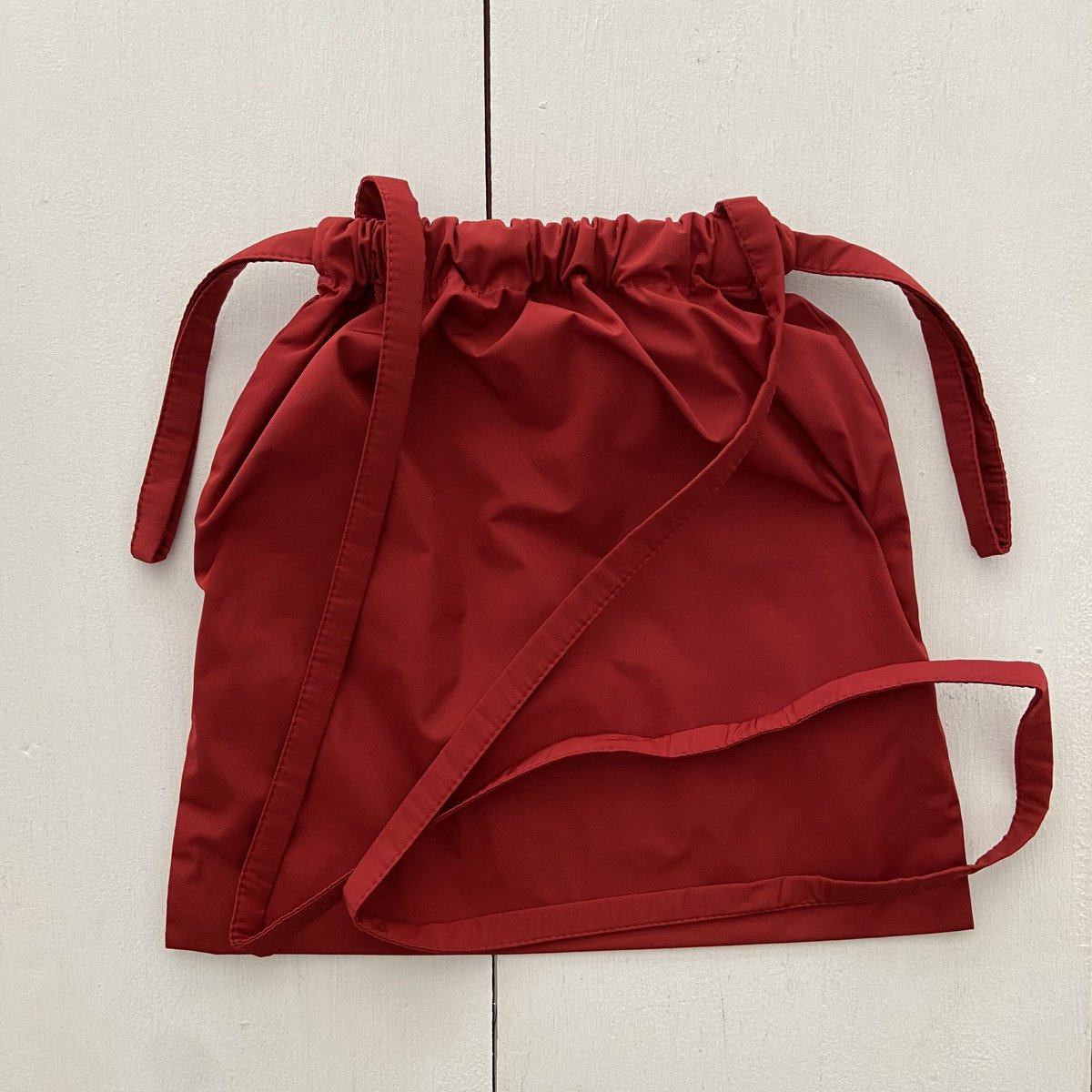 formuniform Drawstring Bag SS＋strap RED | iton...
