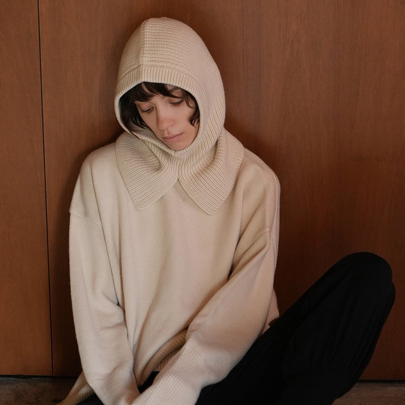 CLANE|WIDE KNIT TOPS BALACLAVA SET | ABIENTOT O CLANE|WIDE KNIT TOPS BALACLAVA SET | ABIENTOT O