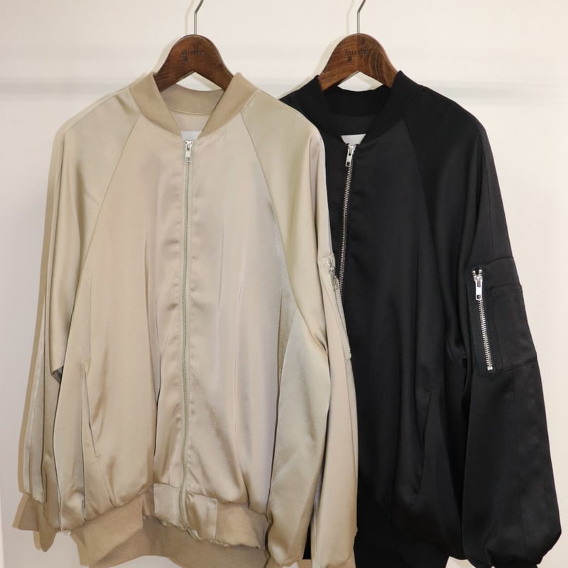CHIGNON | サテンオーバーMA-1 | ABIENTOT ONLINE STORE CHIGNON | サテンオーバーMA-1 | ABIENTOT ONLINE STORE