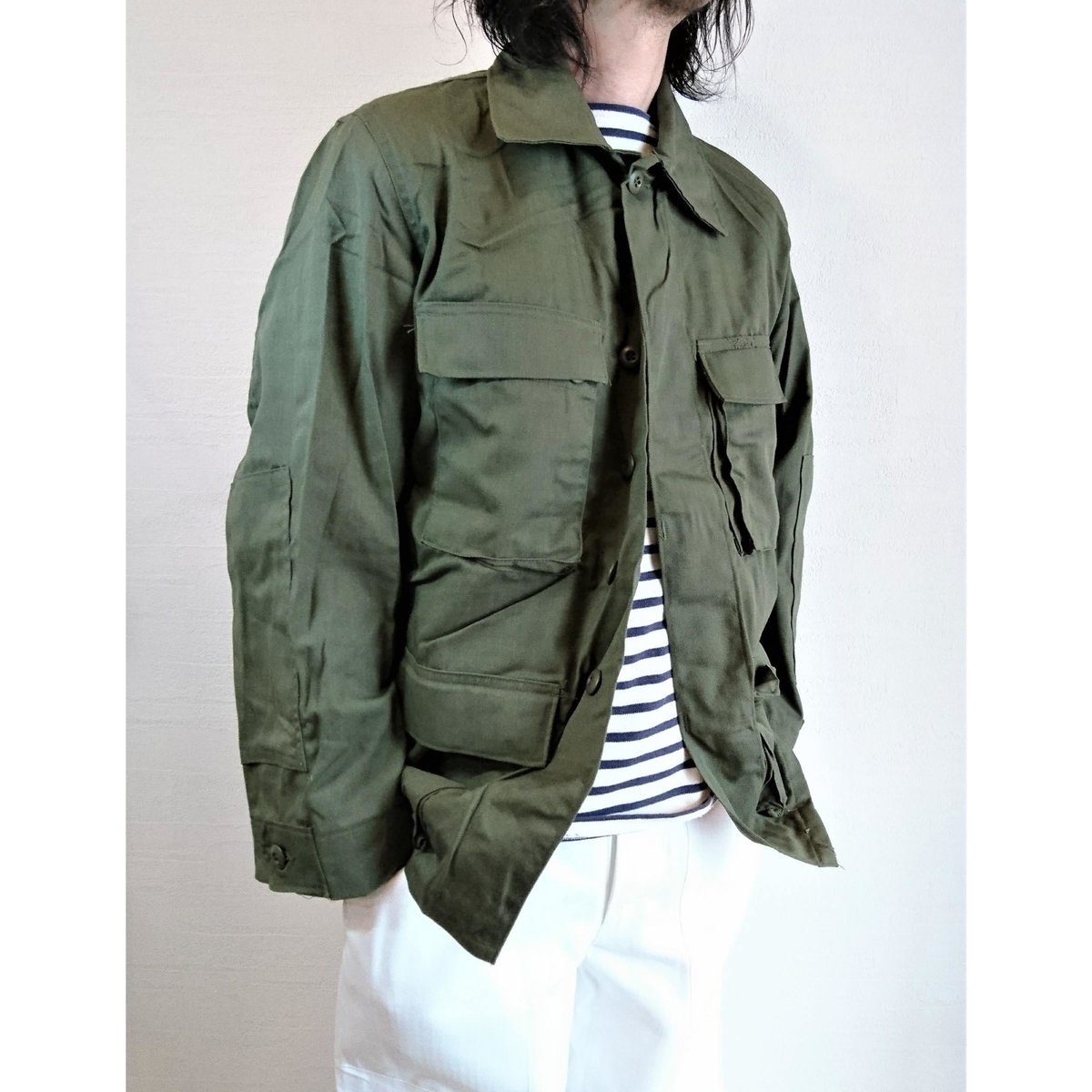 【US.Army BDU Jacket OLIVE DeadStock】アメリカ軍 BDU ...