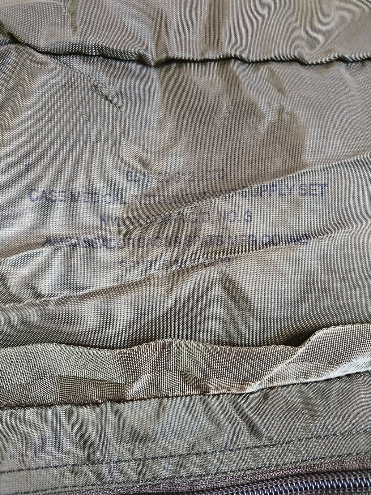 【U.S Army Medical Bag DeadStock】アメリカ軍 メディカルバッグ ...