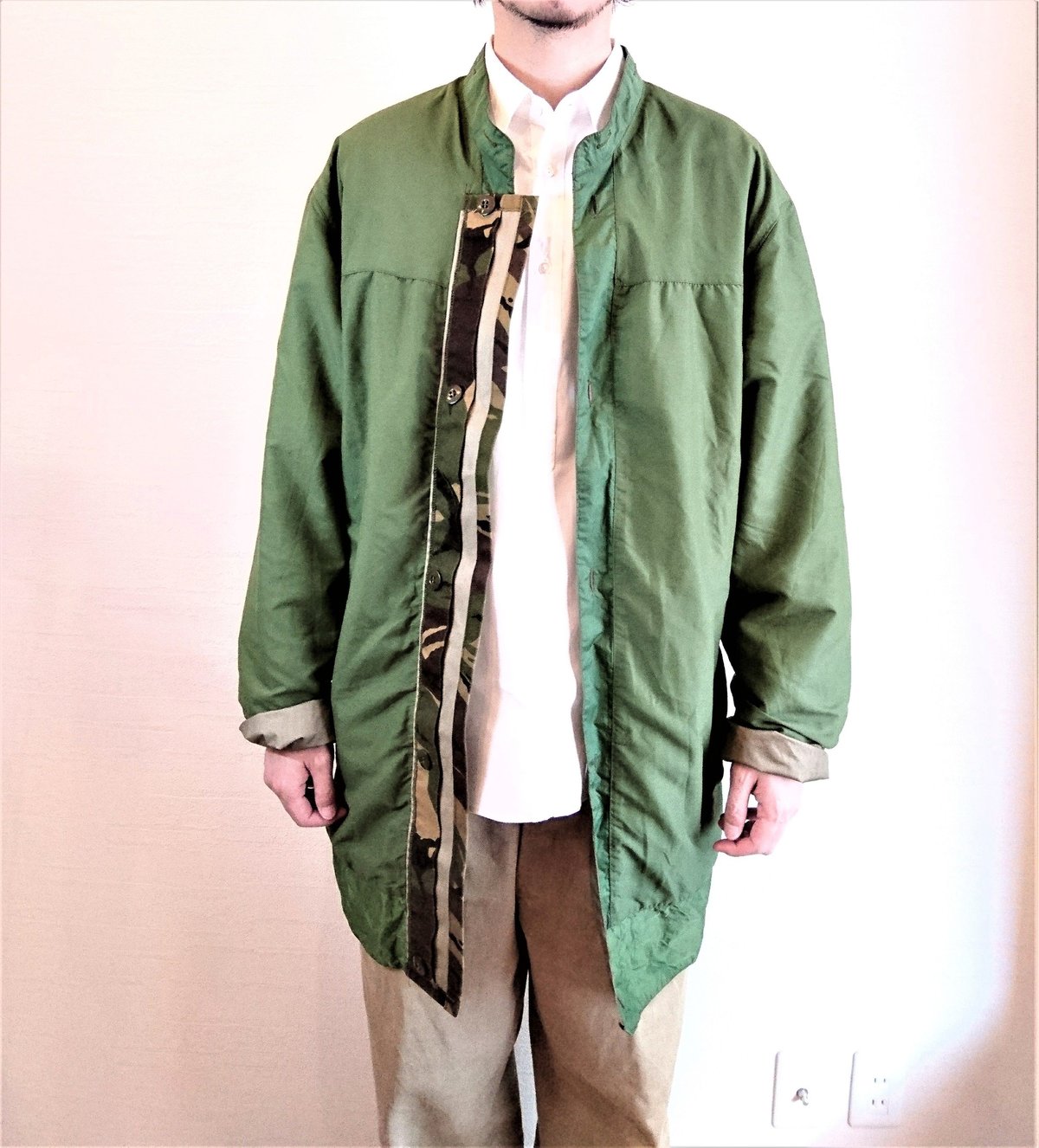 【Netherlands Army GORE-TEX Liner Coat Used Ca...