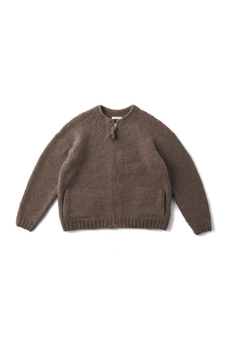 OLD JOE(オールドジョー) ZIP UP CREW-NECK COWCHAIN(MINK OLD JOE(オールドジョー) ZIP UP CREW-NECK COWCHAIN(MINK