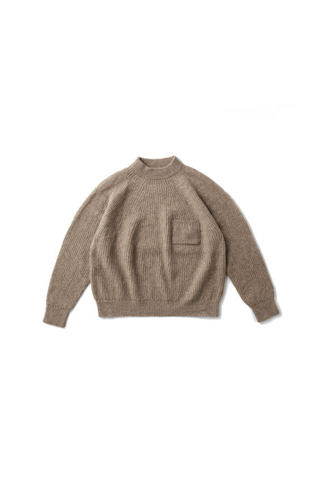 OLD JOE(オールドジョー) MOCK-NECK SWEATER(TAUPE) | OrGan
