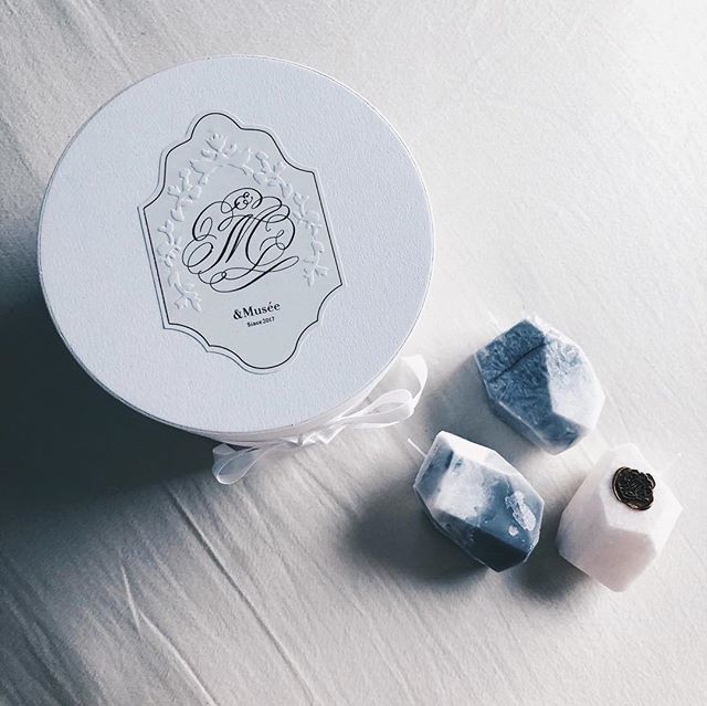 &Musée Candle Stone Set | &M