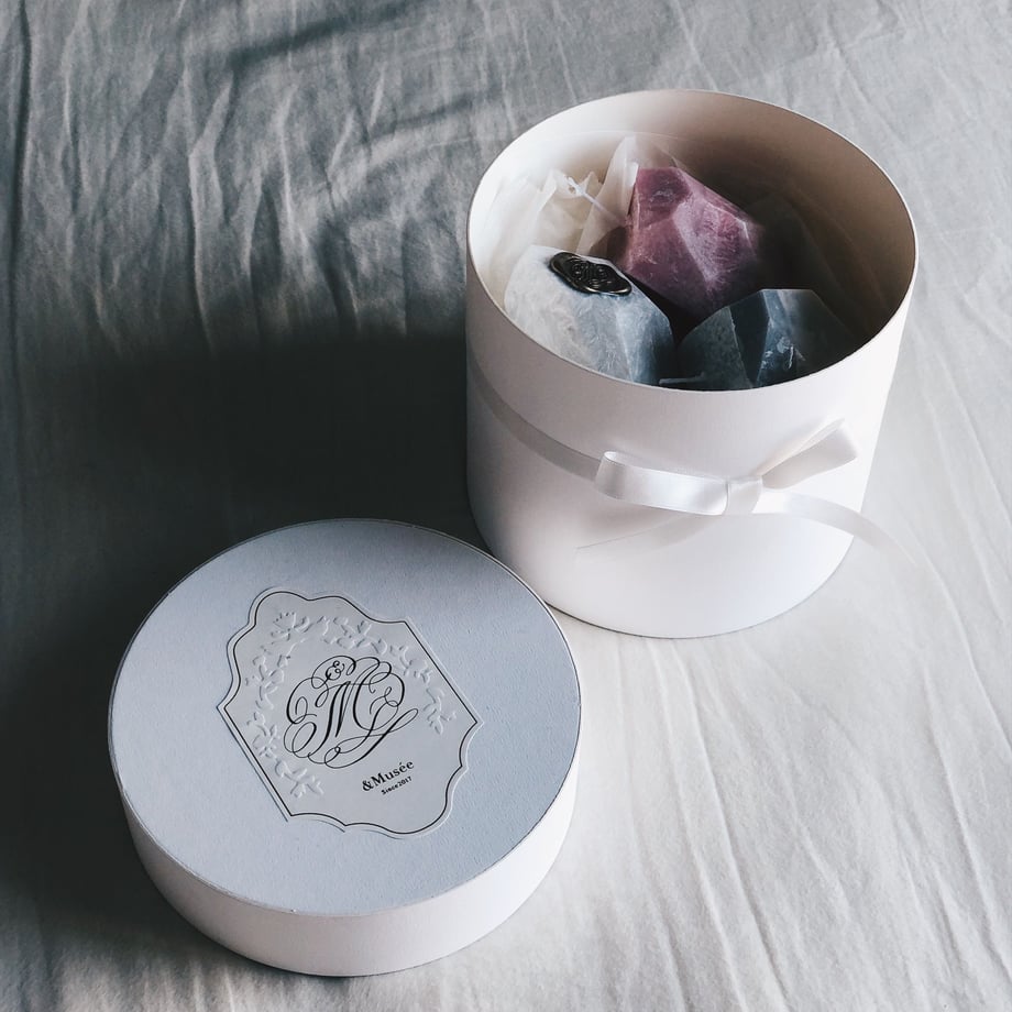 &Musée Candle Stone Set | &M