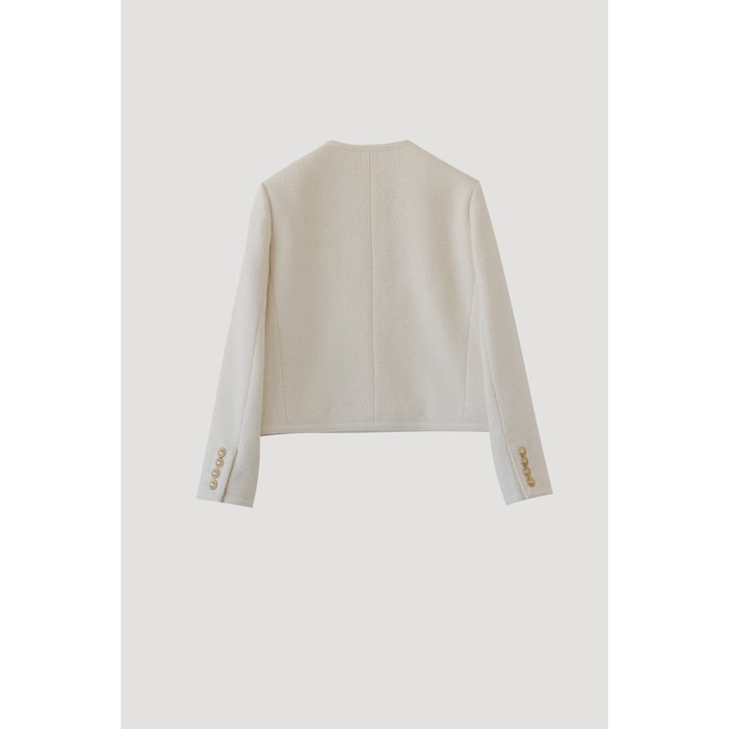 The Tweed Jacket_Ivory | Na.e The Tweed Jacket_Ivory | Na.e