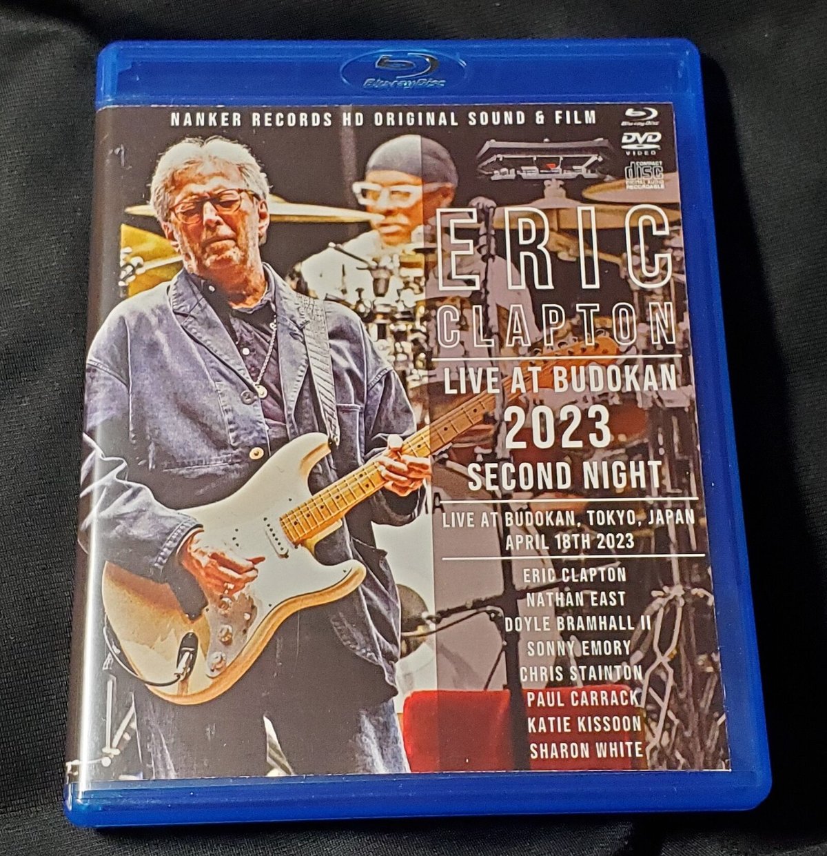 エリッククラプトン 2023年日本公演4月18日東京 Blu-ray&DVD+CD エリッククラプトン 2023年日本公演4月18日東京 Blu-ray&DVD+CD