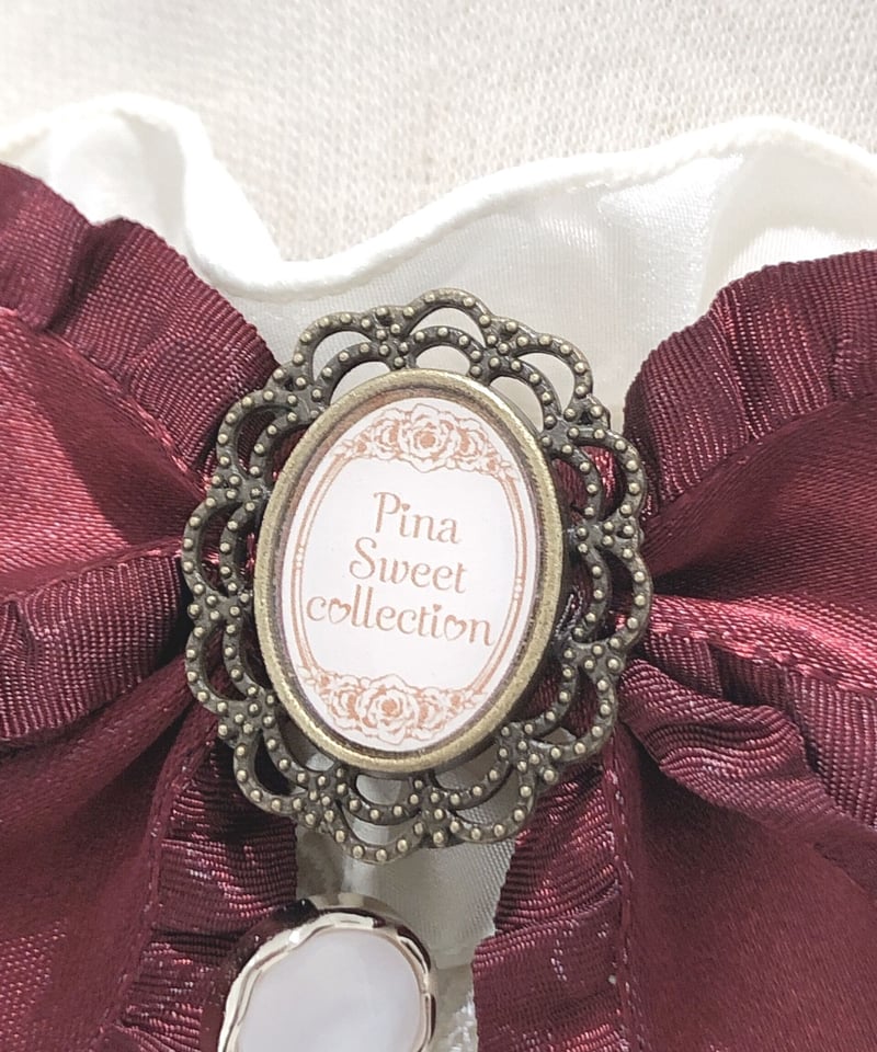 Pina sweetcollection/ローズジャガードワンピース(ワイン Pina sweetcollection/ローズジャガードワンピース(ワイン
