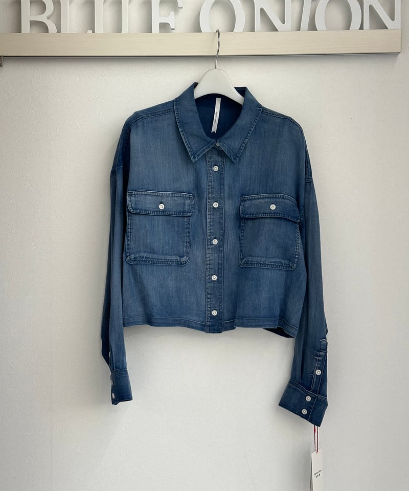 シアーデニムショートシャツ 80243013 | BlueOnionStore シアーデニムショートシャツ 80243013 | BlueOnionStore