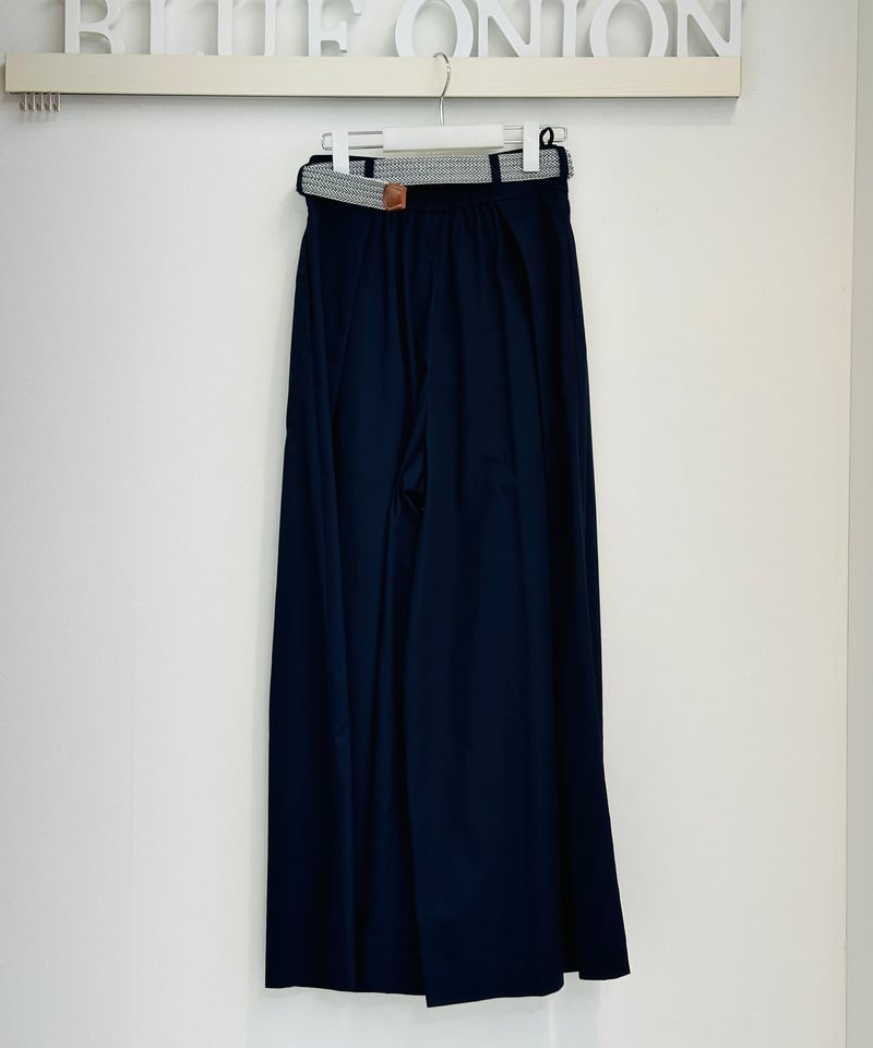 ボックスタックwideパンツ ベルト付き 426608 | BlueOnionStore ボックスタックwideパンツ ベルト付き 426608 | BlueOnionStore