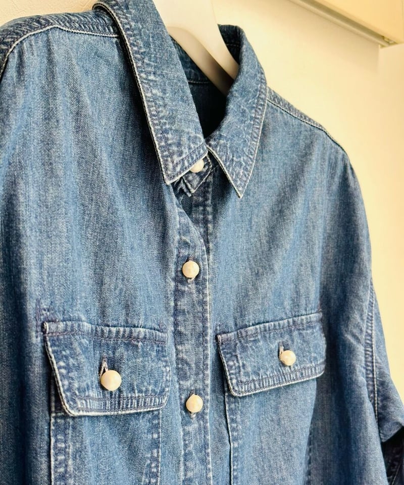 パールボタンデニムシャツ 3037036604 | BlueOnionStore パールボタンデニムシャツ 3037036604 | BlueOnionStore