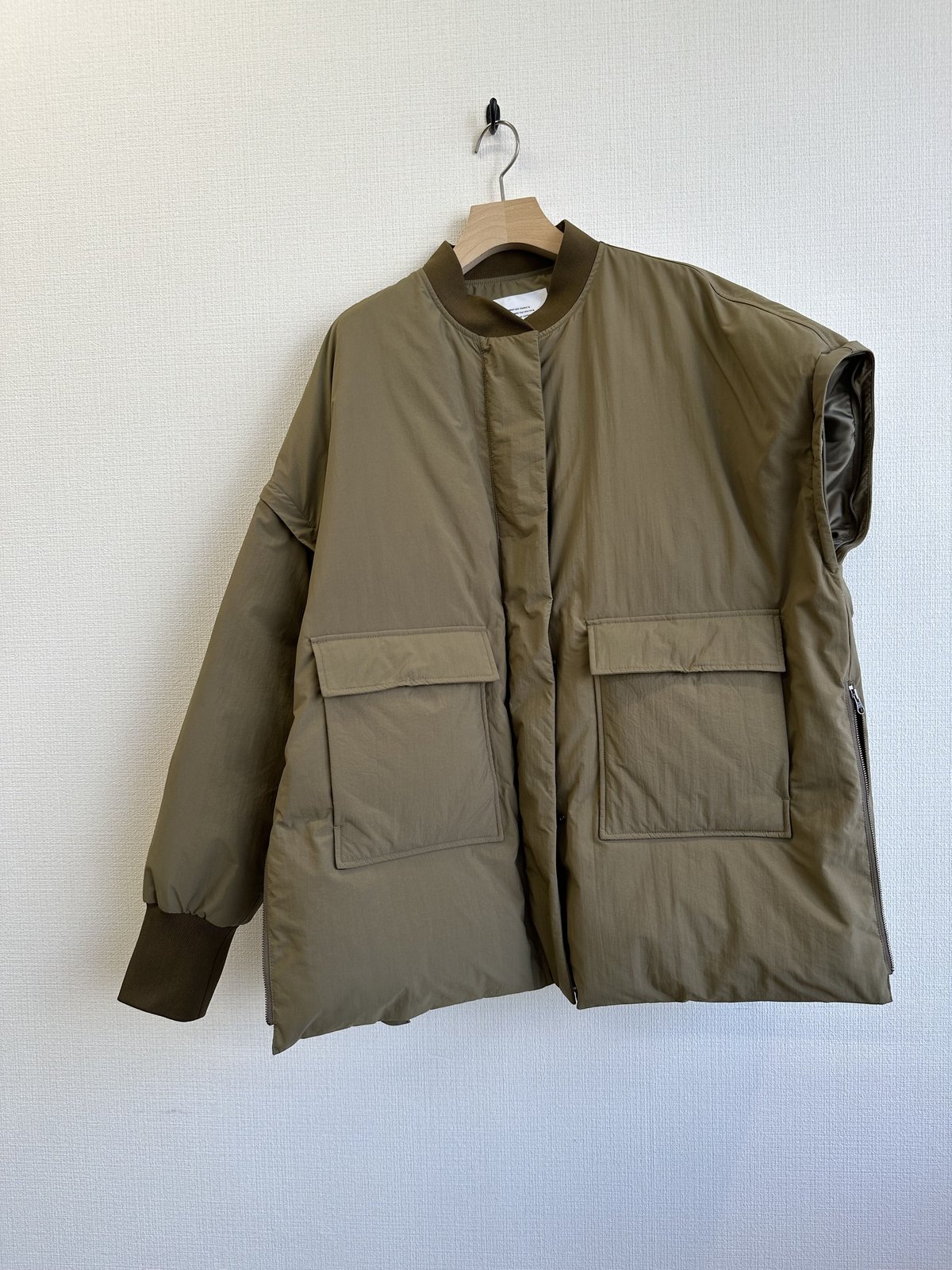 CLOCHE クロッシェ 23秋冬ご予約】 2wayMA-1ダウンジャケット CLOCHE クロッシェ 23秋冬ご予約】 2wayMA-1ダウンジャケット