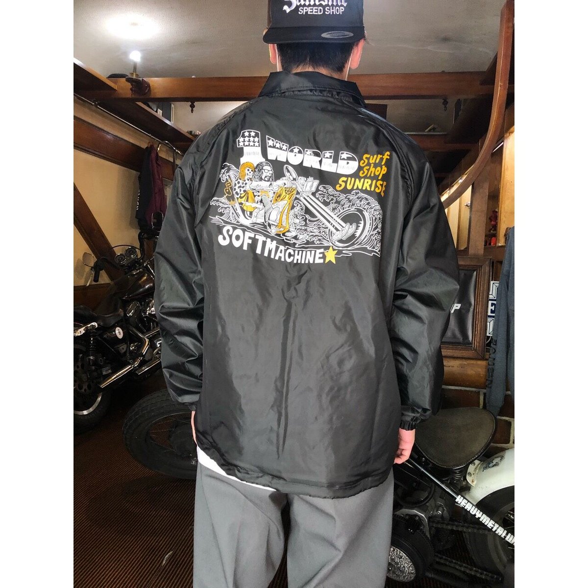ONEWORLD x SOFTMACINE x Bluco ブルコ Chopper COACH ONEWORLD x SOFTMACINE x Bluco ブルコ Chopper COACH