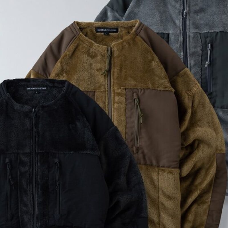 UNCROWD(アンクラウド)UC-503-022 MILITARY FLEECE JACKE UNCROWD(アンクラウド)UC-503-022 MILITARY FLEECE JACKE