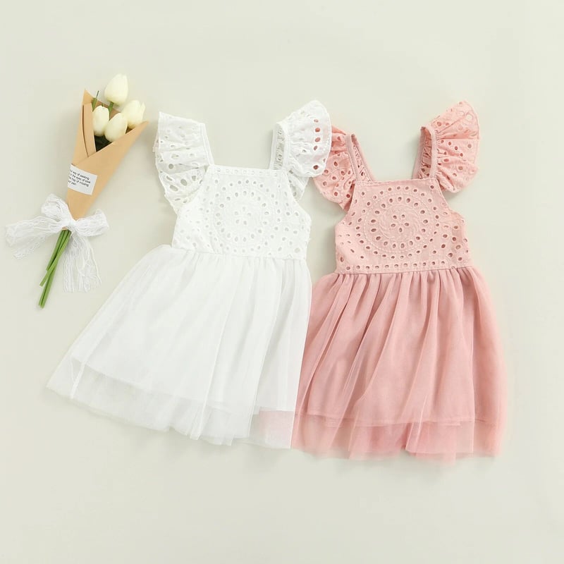 2color アイレットチュールorコットンレースワンピース(247 2color アイレットチュールorコットンレースワンピース(247