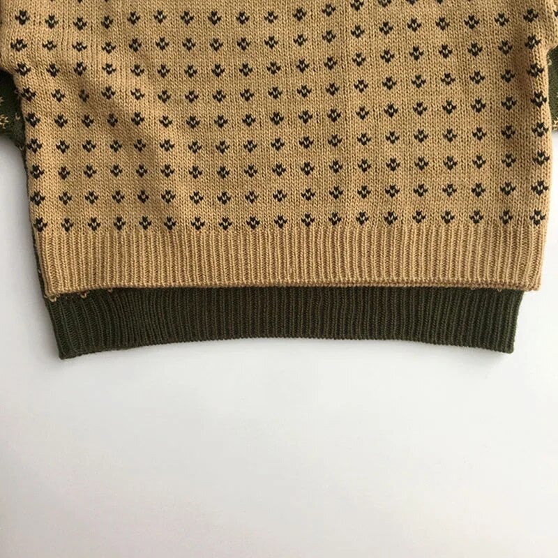2color レトロニットセーター(3338) | こどもふく moco kids 2color レトロニットセーター(3338) | こどもふく moco kids