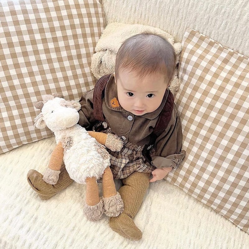 くま襟ポイント刺繍シャツ(2299) | こどもふく moco kids くま襟ポイント刺繍シャツ(2299) | こどもふく moco kids