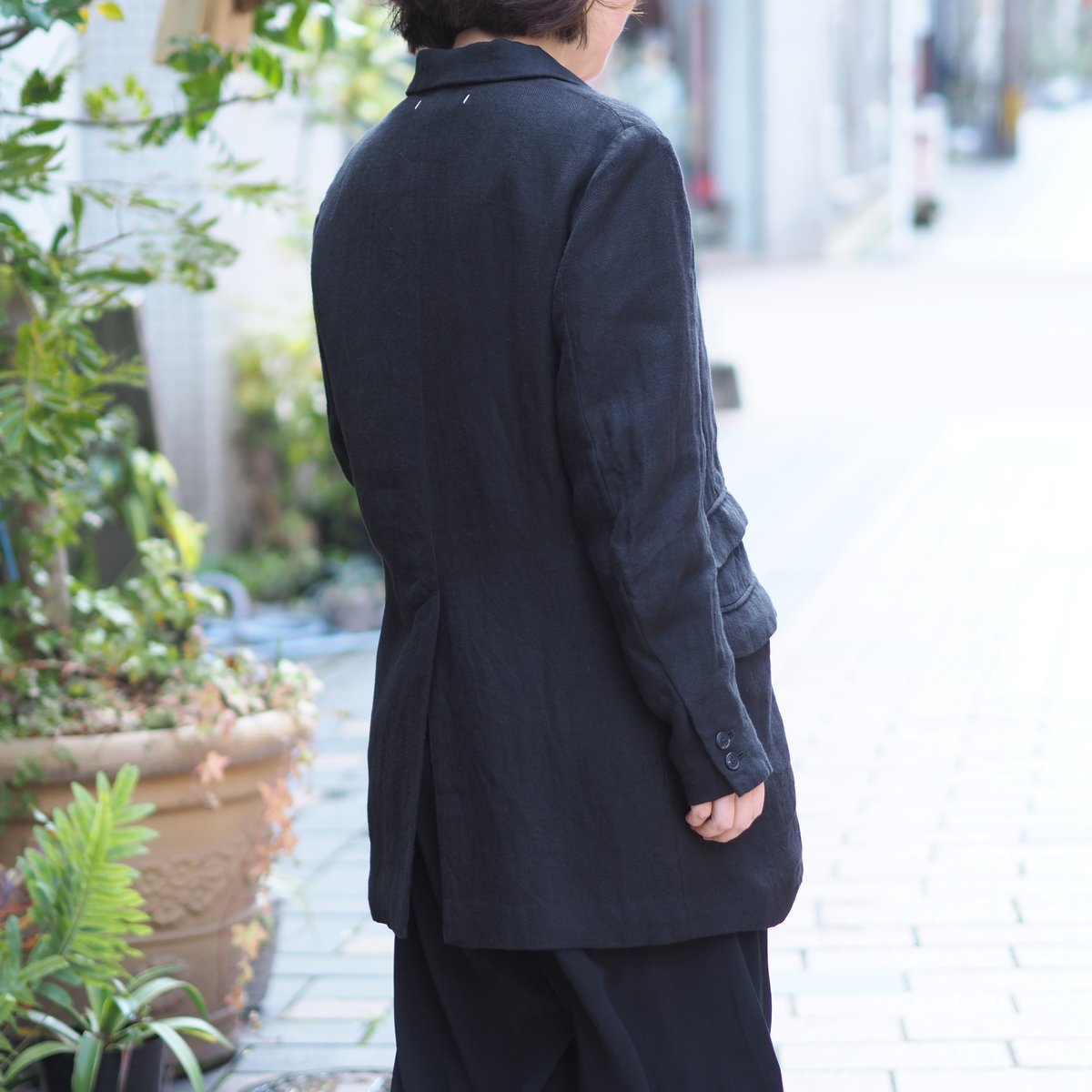 suzuki takayuki】peaked-lapel jacket/S241-35 | suzuki takayuki】peaked-lapel jacket/S241-35 |