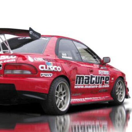 GC8 4Dr 前後ワイドフェンダー FRPリアドア（アウターパネル） 左右セット（送料込）