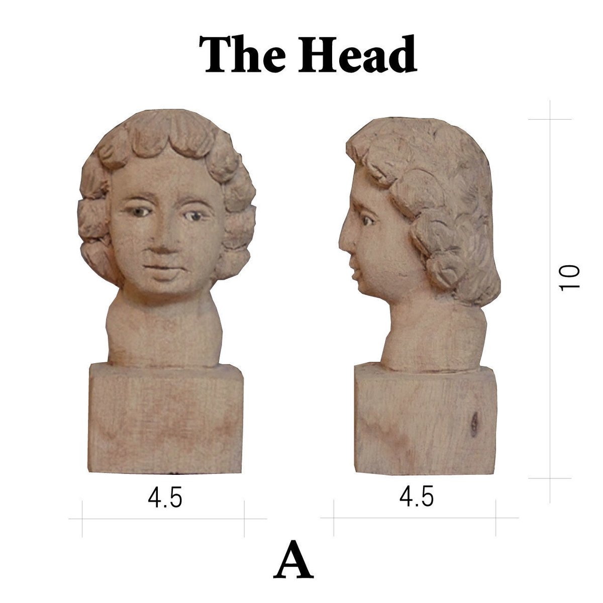 PENA solid wood sign THE HEAD | WEST VILLAGE T...