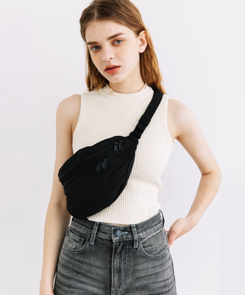 撥水】2WAYウエストバッグ【WCJ-QU-117BLK】 | WCJ OFFICIAL W 撥水】2WAYウエストバッグ【WCJ-QU-117BLK】 | WCJ OFFICIAL W
