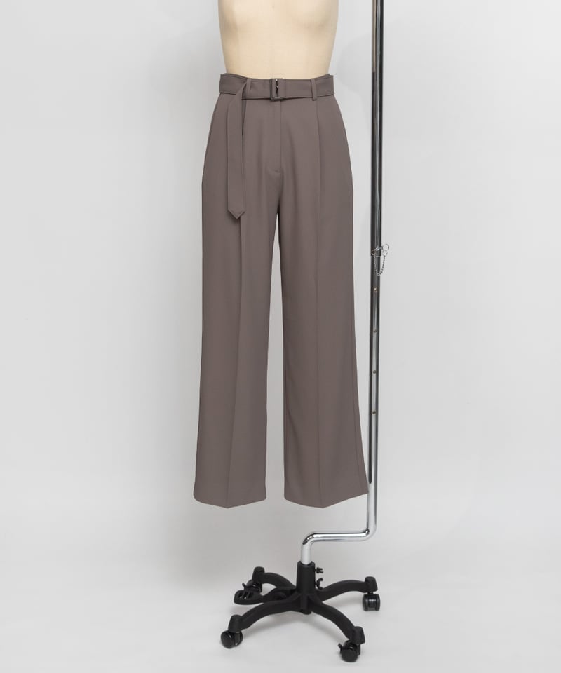 ベルト付きワイドセンタープレスパンツ【WCJ-TA-002KHA】 | WCJ ベルト付きワイドセンタープレスパンツ【WCJ-TA-002KHA】 | WCJ