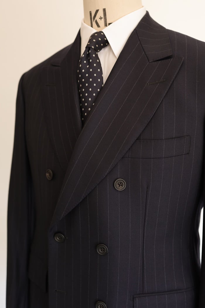 Original Drape Cut Suit/Navy Stripe 2PC | batak...