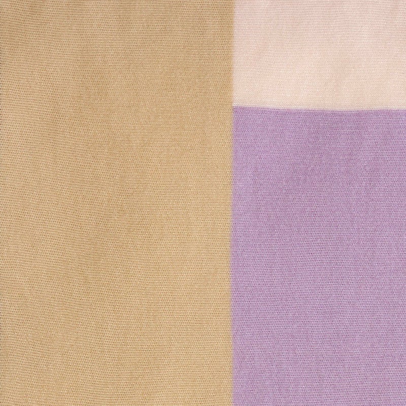 シルクストール(ブロック柄) | & Silk シルクストール(ブロック柄) | & Silk