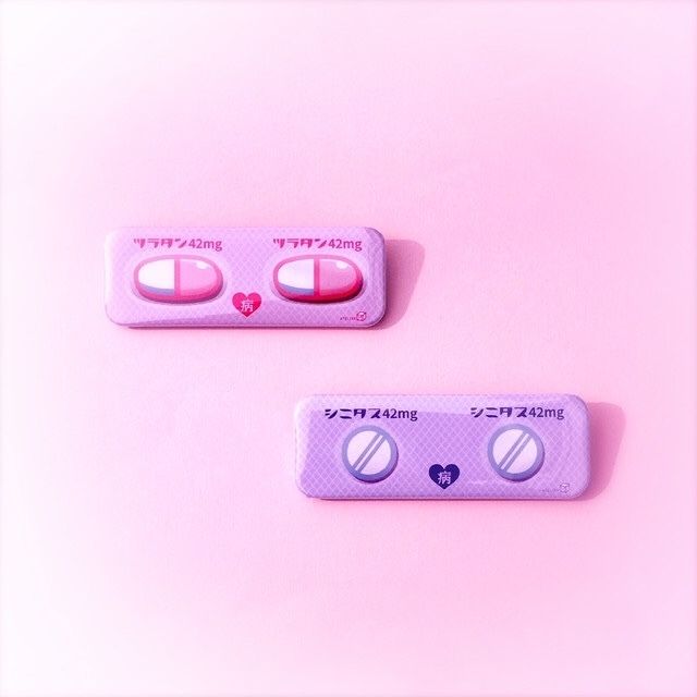 long type pill badge | atelier M.U online store