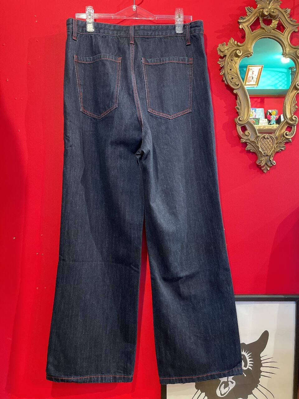DENIM COLLECTION 】ステッチデザイン デニムパンツ | GUGU DENIM COLLECTION 】ステッチデザイン デニムパンツ | GUGU