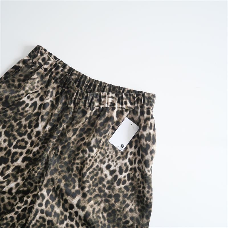 2023AW / journal standard luxe / マットサテンレオパイージーパ 2023AW / journal standard luxe / マットサテンレオパイージーパ