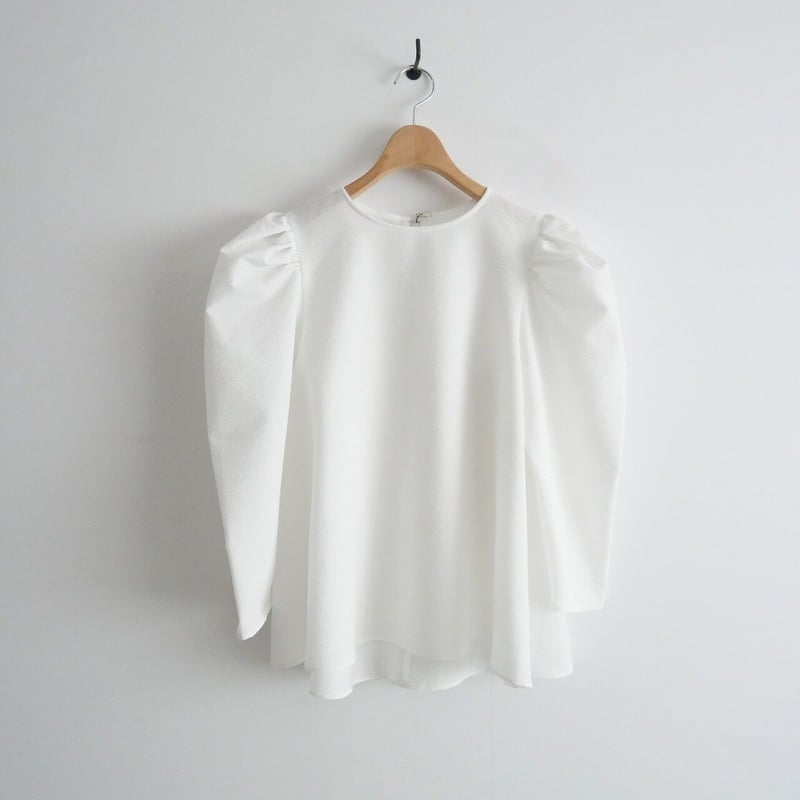 Bluelea Puff sleeve blouse ロージーモンスター- Bluelea Puff sleeve blouse ロージーモンスター-