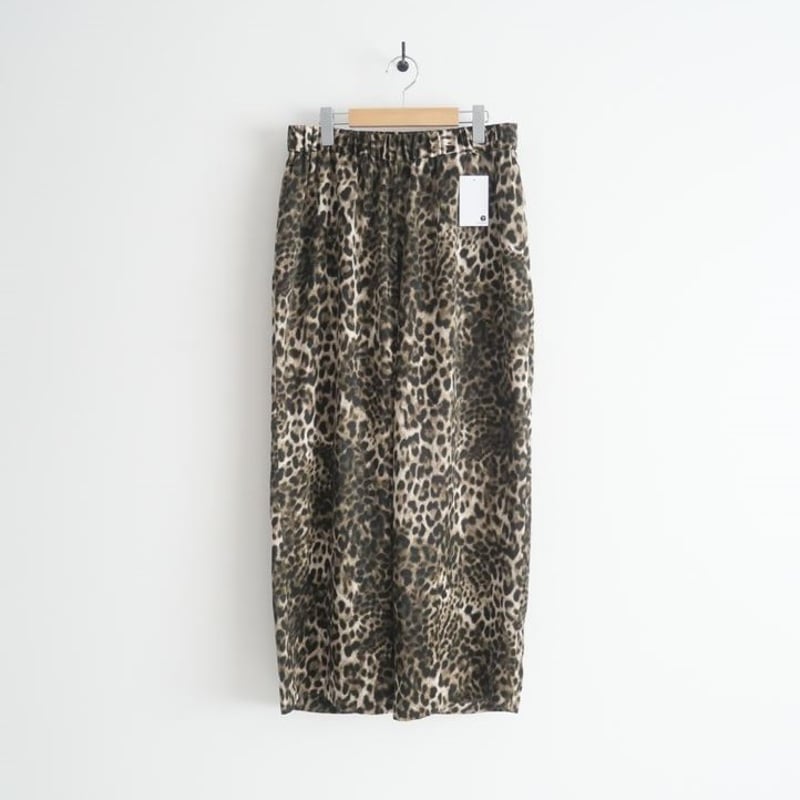 2023AW / journal standard luxe / マットサテンレオパイージーパ 2023AW / journal standard luxe / マットサテンレオパイージーパ