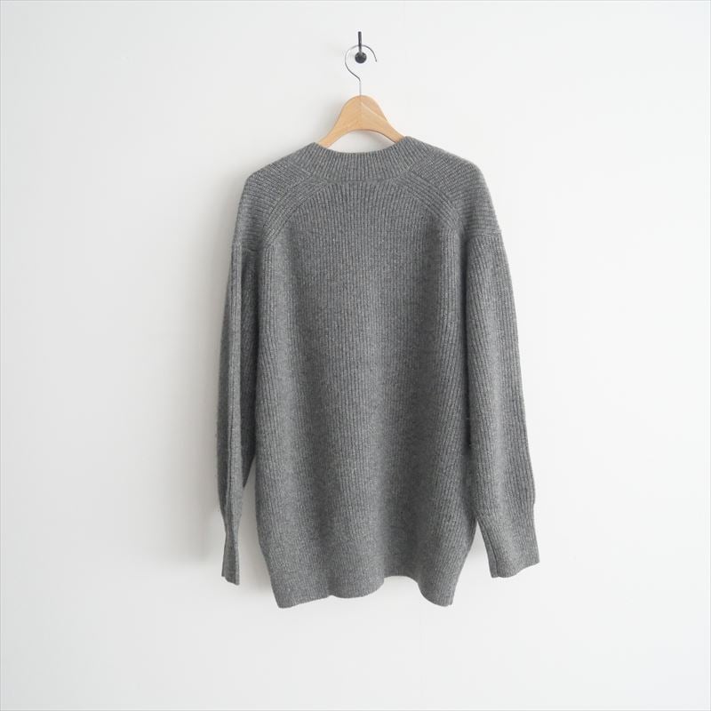 2023AW / Curensology / ウールカシミヤVネックアゼニットプル 2023AW / Curensology / ウールカシミヤVネックアゼニットプル
