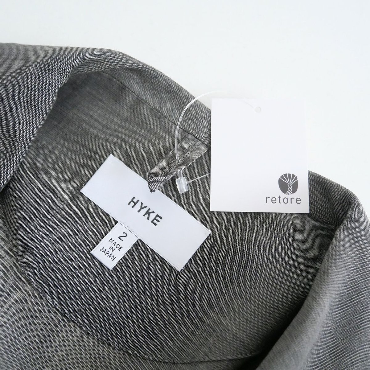 2022 / HYKE ハイク / W/P VOILE MEDICAL GOWN ガウン コー 2022 / HYKE ハイク / W/P VOILE MEDICAL GOWN ガウン コー