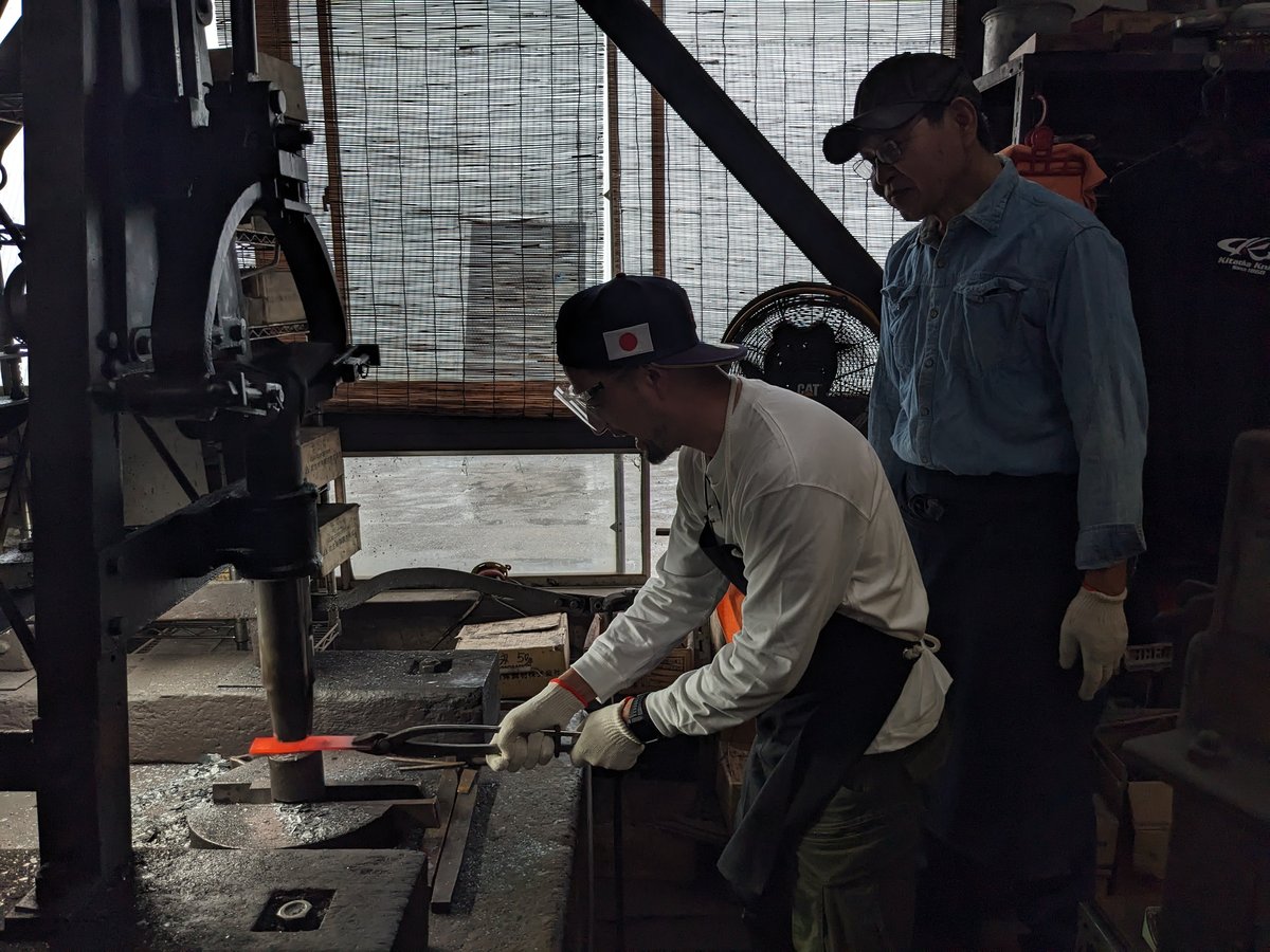 Factory tour with guide & Forging experience