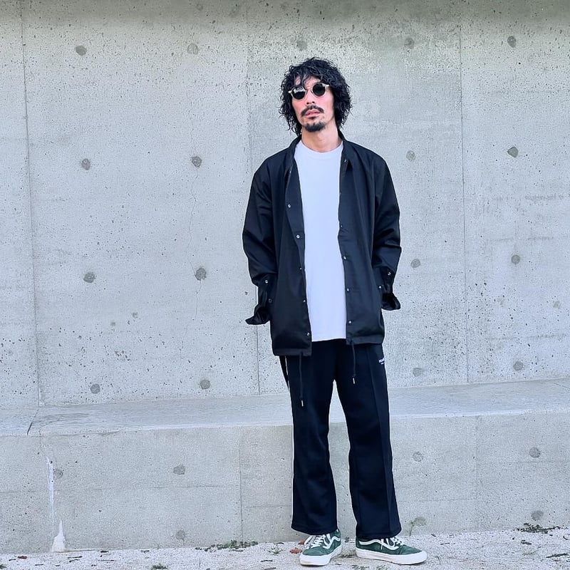 COACH JACKET 2025SS / BLACK / M / L / XL | HIDE COACH JACKET 2025SS / BLACK / M / L / XL | HIDE