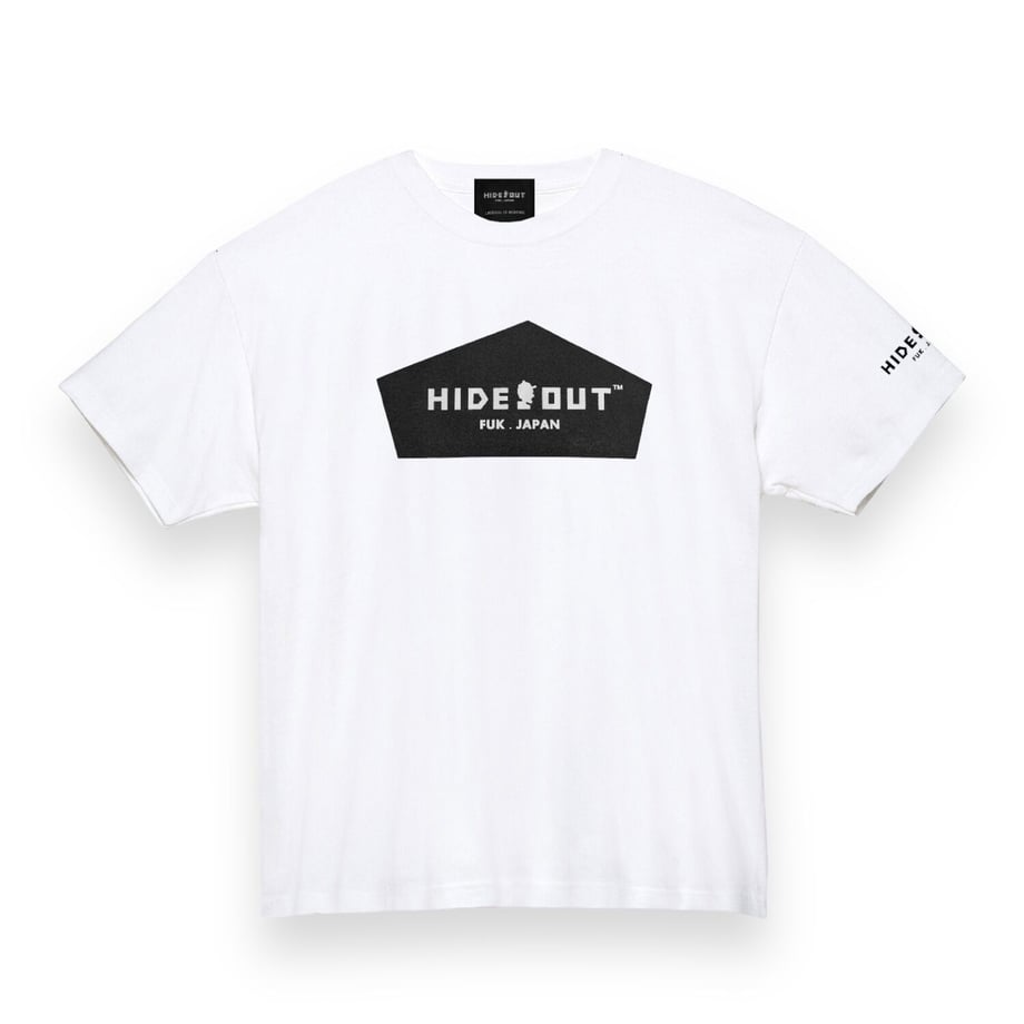 HIGH GRADE T-SHIRTS「HIDEOUT-LOGO」 / WHITE/M/L/X...