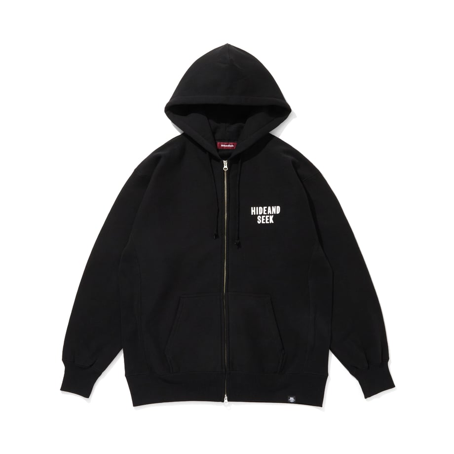 HideandSeek Flag Shop 13th Zip Hooded Sweat Shi...