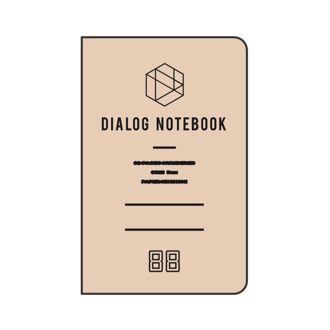ダイアログノートピンバッジ（方眼モデル） | DIALOG NOTEBOOK STORE