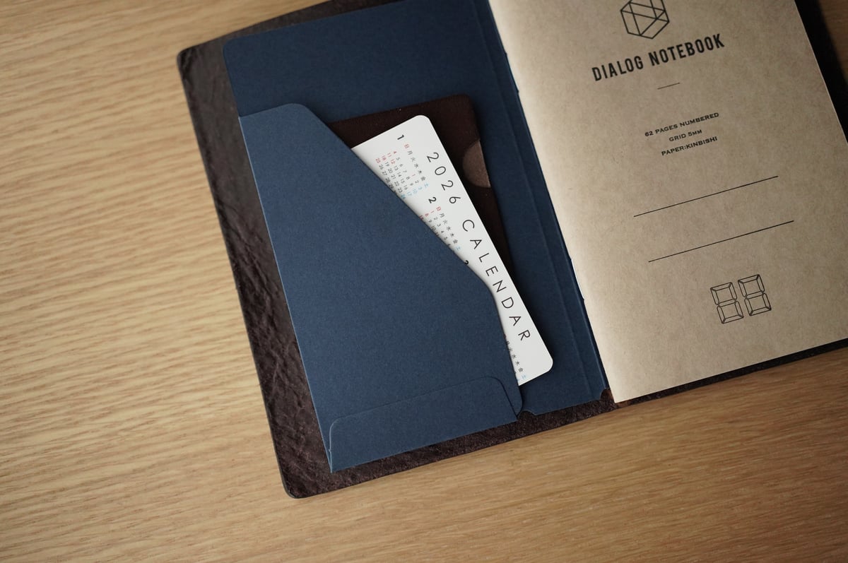 すべてのカバーと使えるペーパーポケット | DIALOG NOTEBOOK STORE